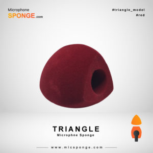 Triangle Microphone Sponge - Best Mic Sponge with your Logo